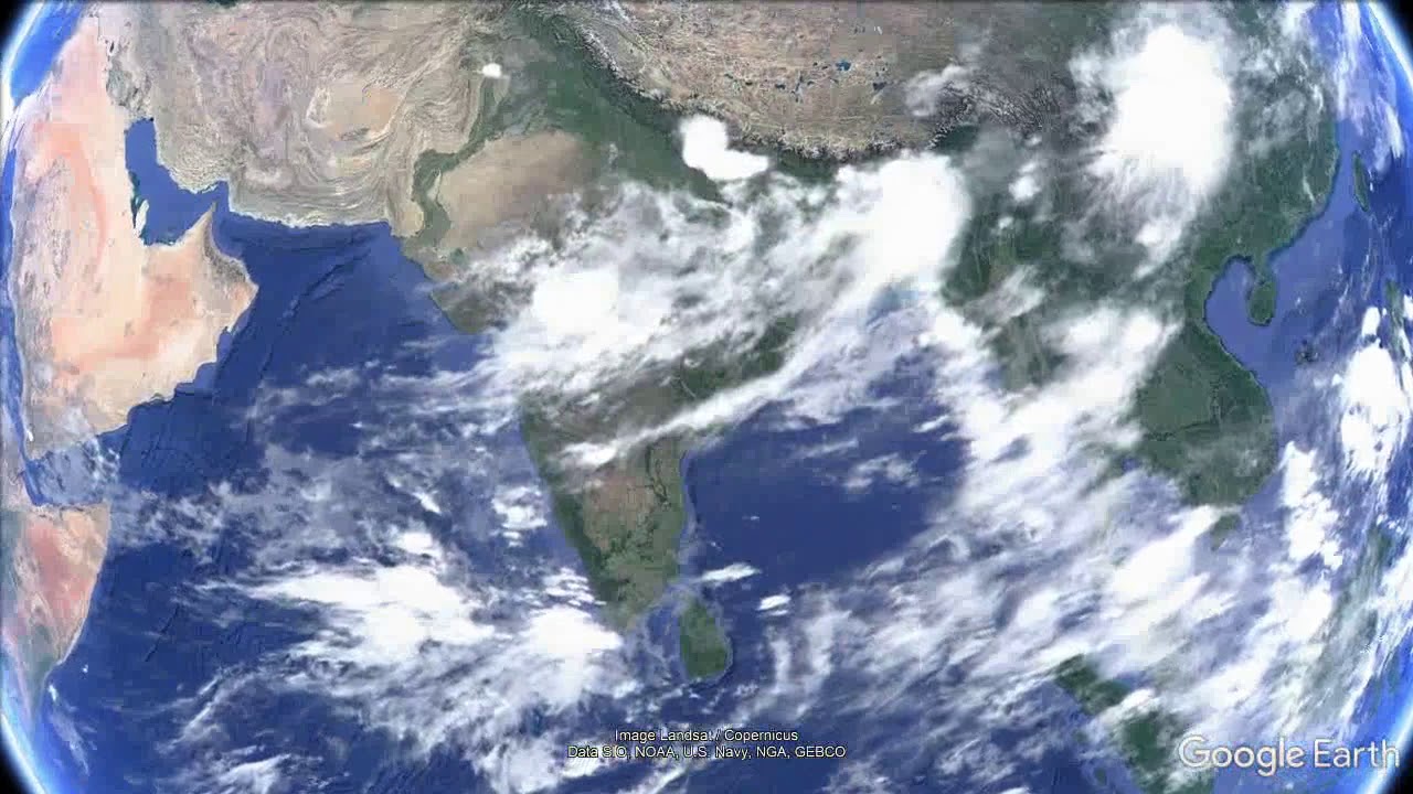 Indian Weather Satellite view today 27-06-2020 11.00 Am - YouTube