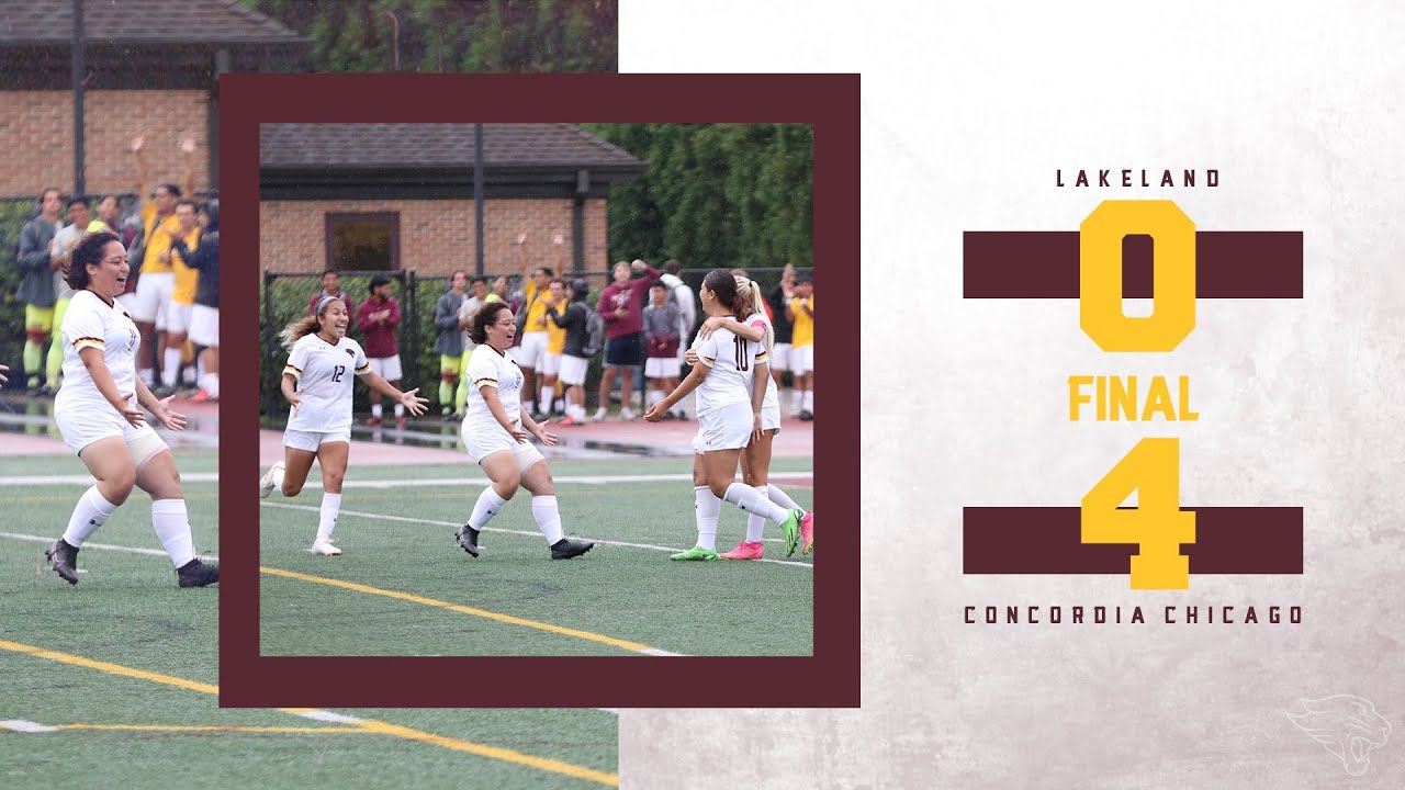 CUC Women's Soccer vs Lakeland Highlights - YouTube
