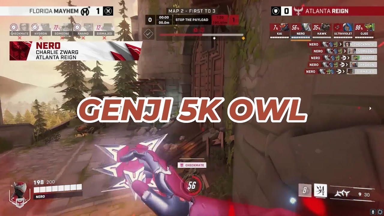 NERO BEST GENJI PLAYER IN OVERWATCH LEAGUE 2022 ? - YouTube
