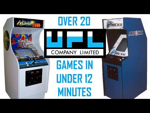 Over 20 UPL Arcade Games In Under 12 Minutes - YouTube