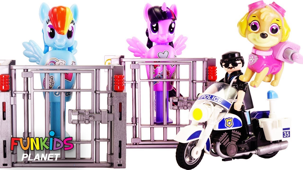 Help Rescue My Little Pony MLP from Lock and Key Playset with Paw ...
