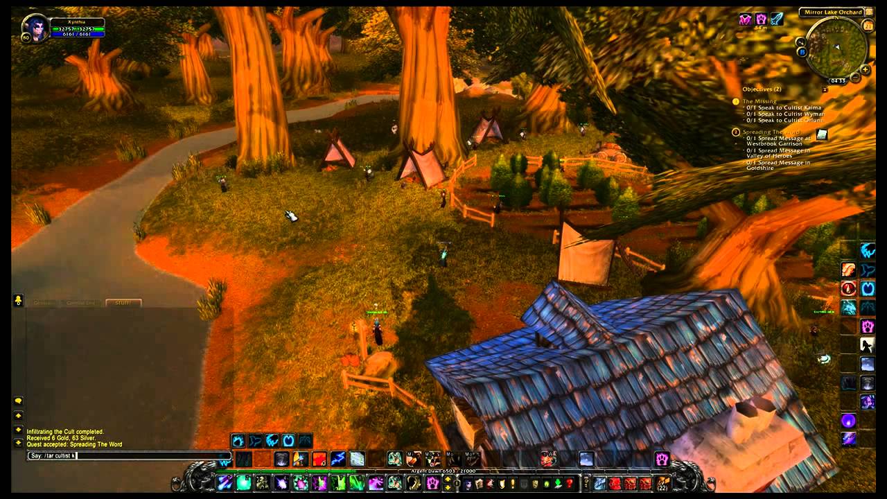 Twilight Cultist Quest Chain PTR 4.0.1 (Alliance) - YouTube