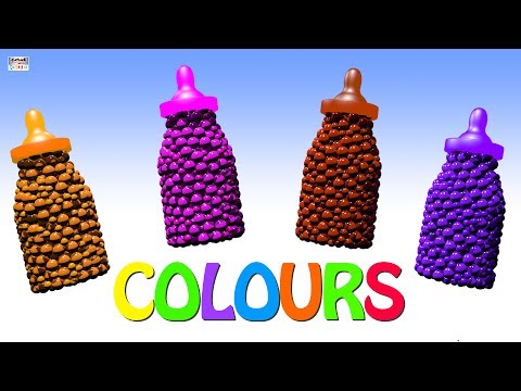 Color Learning With 3D Milk Bottles | Beginner Friendly