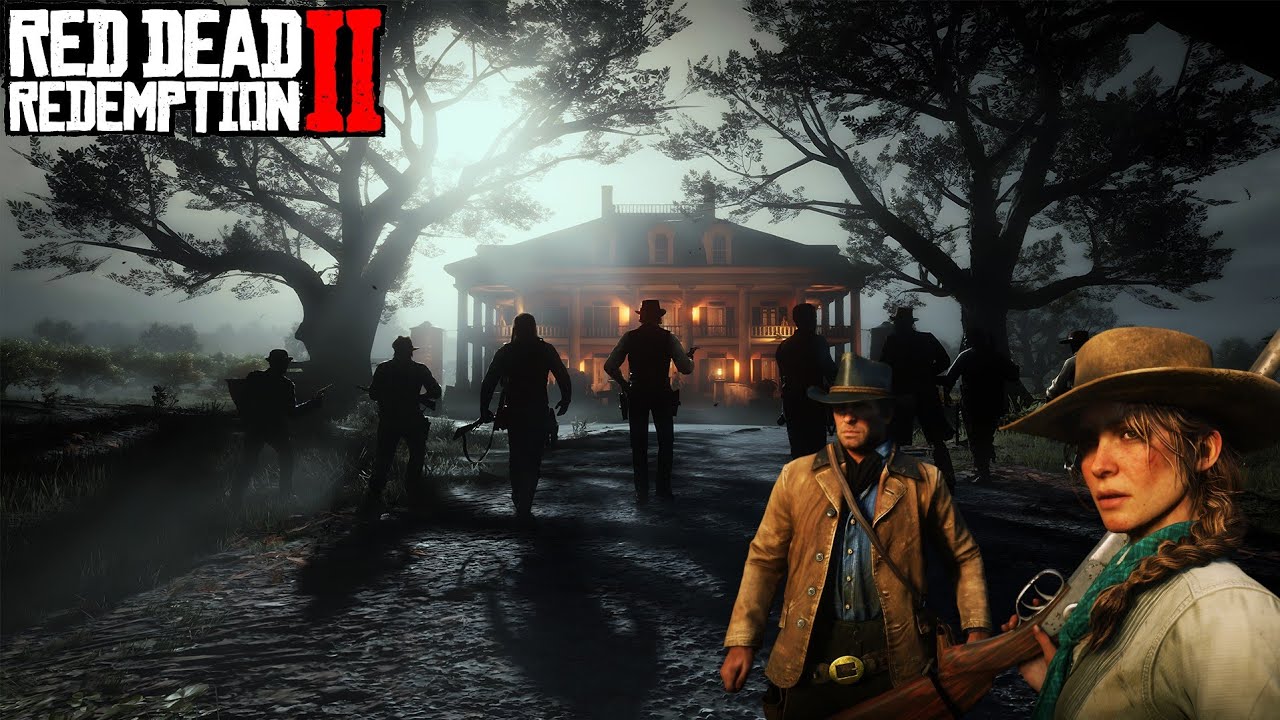 Red Dead Redemption 2 ( Attack my home ) 4k gameplay #rdr2 4kgame #game ...