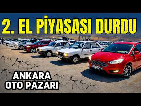 SATIŞ YOK FİYATLAR YÜKSEK! | Ankara Oto Pazarı 2. El Otomobil Fiyatları ve Piyasası