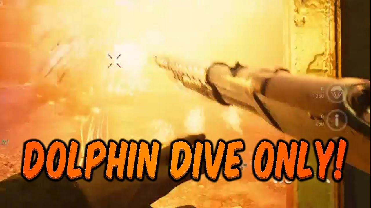DOLPHIN DIVE KILLS ONLY - (Challenge Accepted Ep 3) [Call of Duty #16 ...