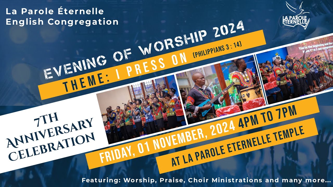 WORSHIP 7th ANNIVESARY of the English Congregation. - YouTube