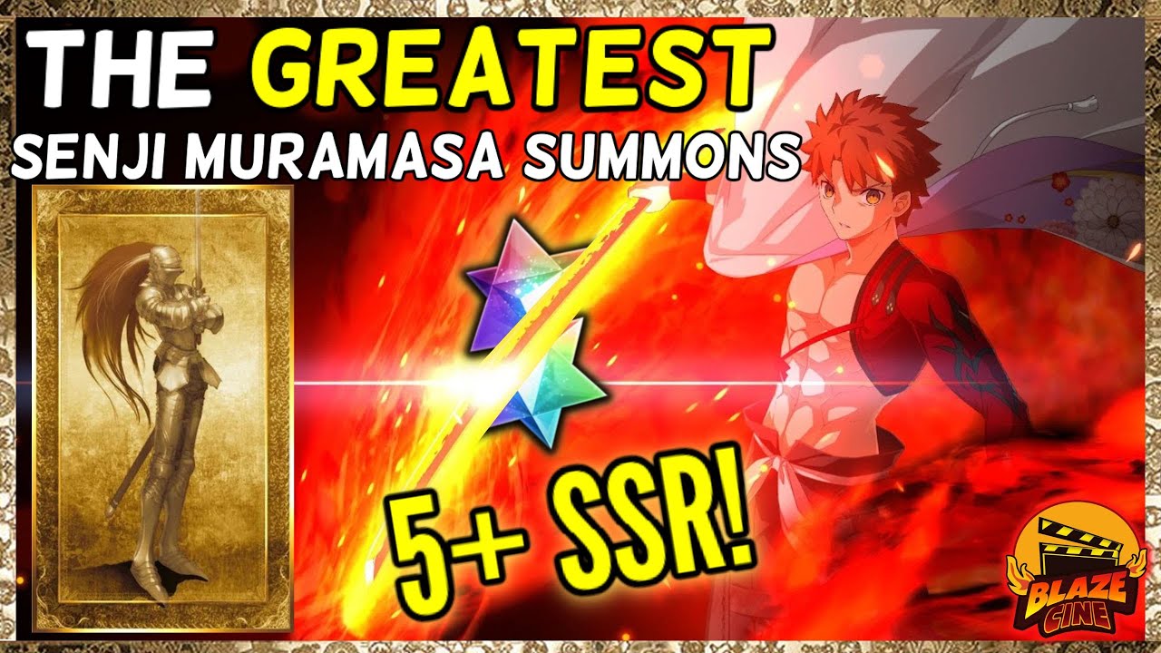 The Greatest Senji Muramasa Summons On FGO - YouTube