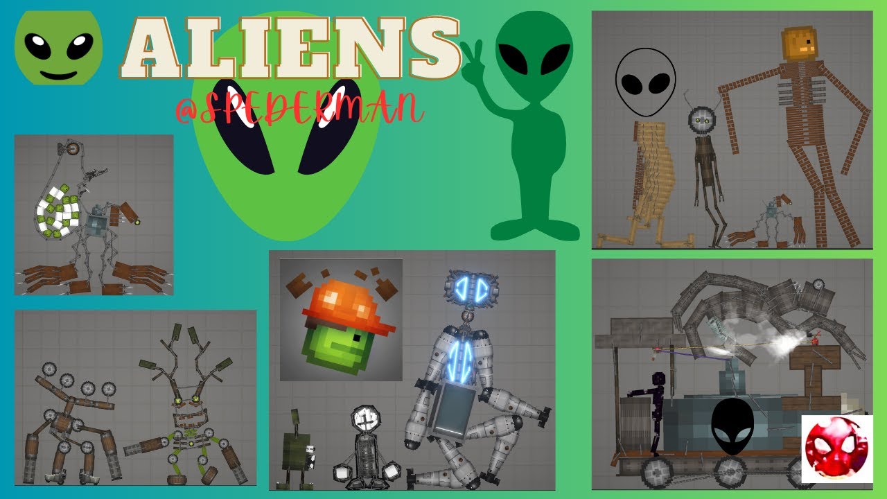 ALL MY SAVES ARE ALIENS IN MELON PLAYGROUND - YouTube