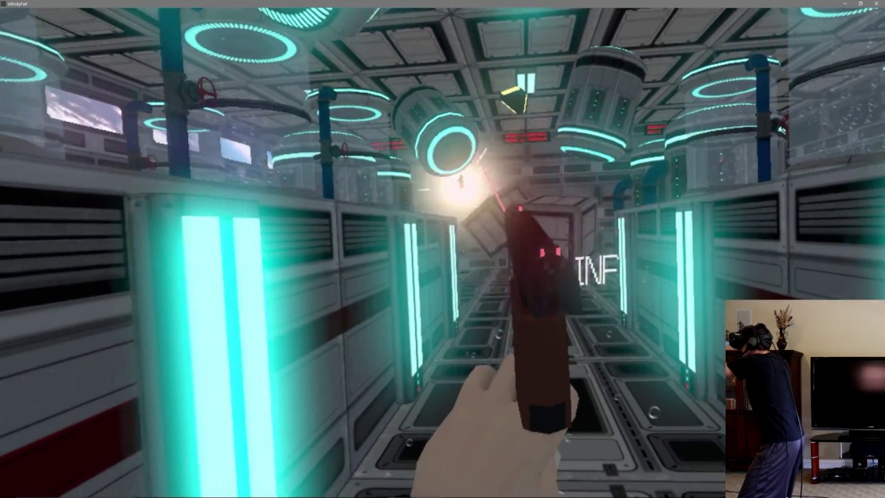 Infinity Fall - VR Shooter In Zero Gravity (Microgravity) - YouTube