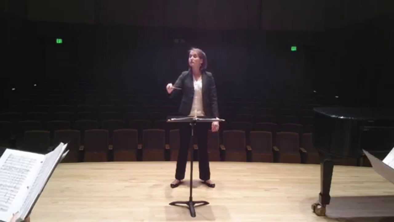 ACDA Conducting Competition 2015 - YouTube