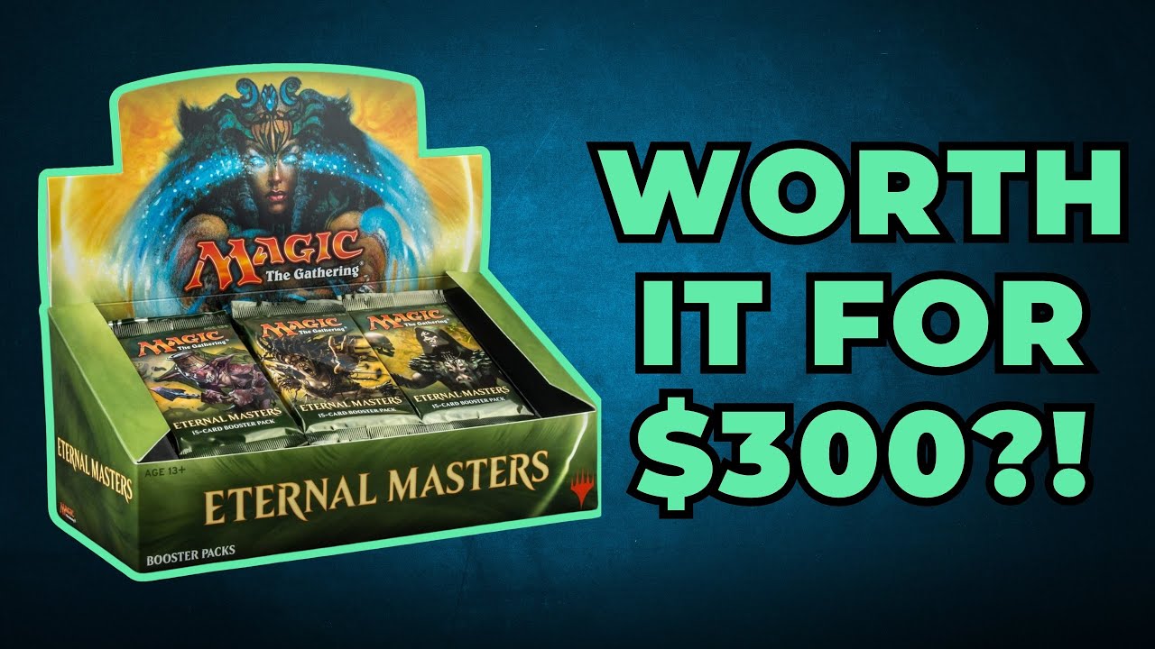 Opening an Eternal Masters Booster Box!!! - YouTube