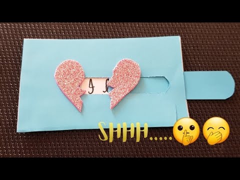 Secret message card | Secret fold card | Hidden message card | Card ...