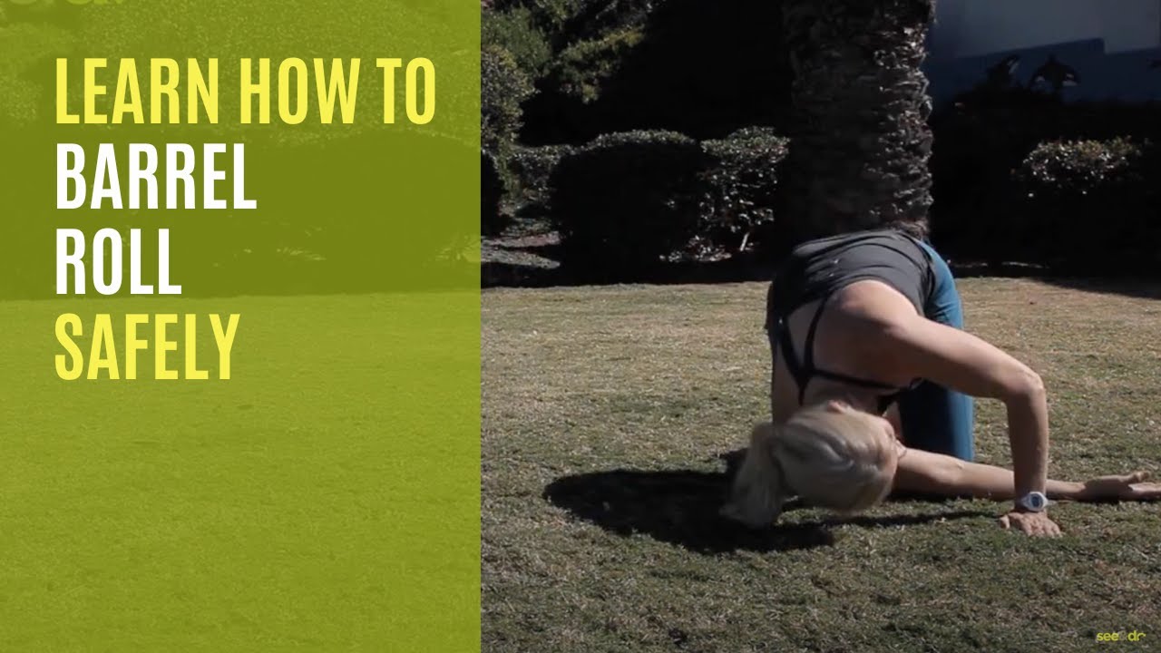 Learn how to Barrel Roll Safely for good spinal mobility & getting out ...