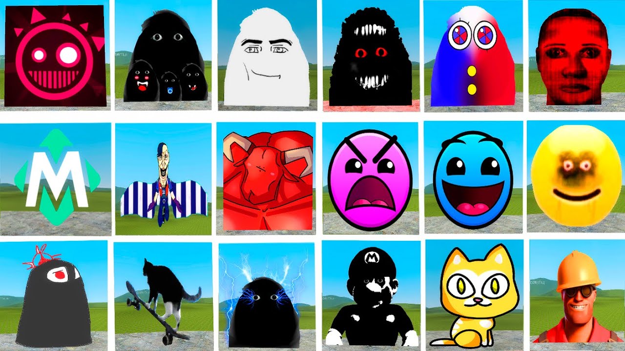 RANDOM OF ALL THE NEXBOTS #17 \Nextbots\ Gmod! Garry's Mod! - YouTube