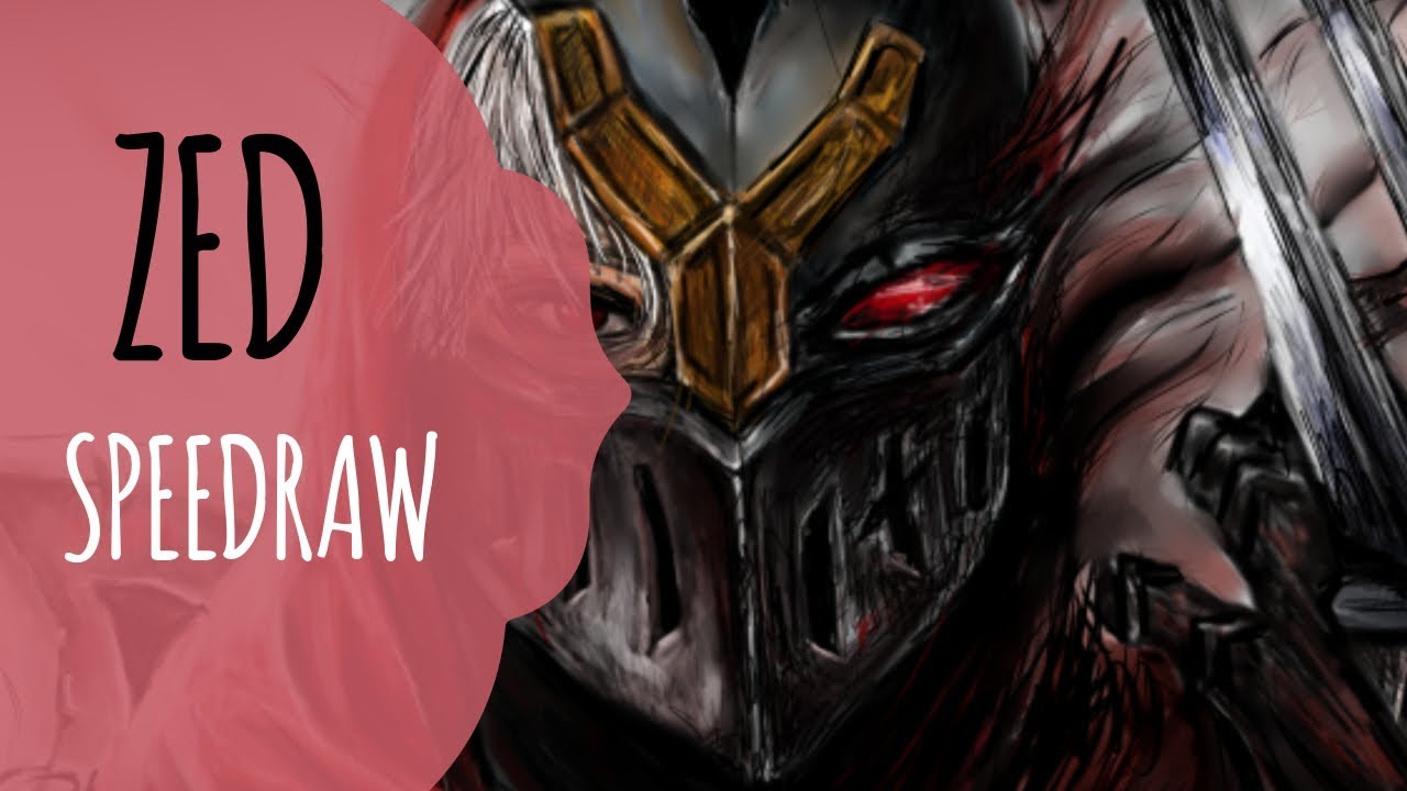 BONUS : Zed | Art digital | Speed draw - YouTube