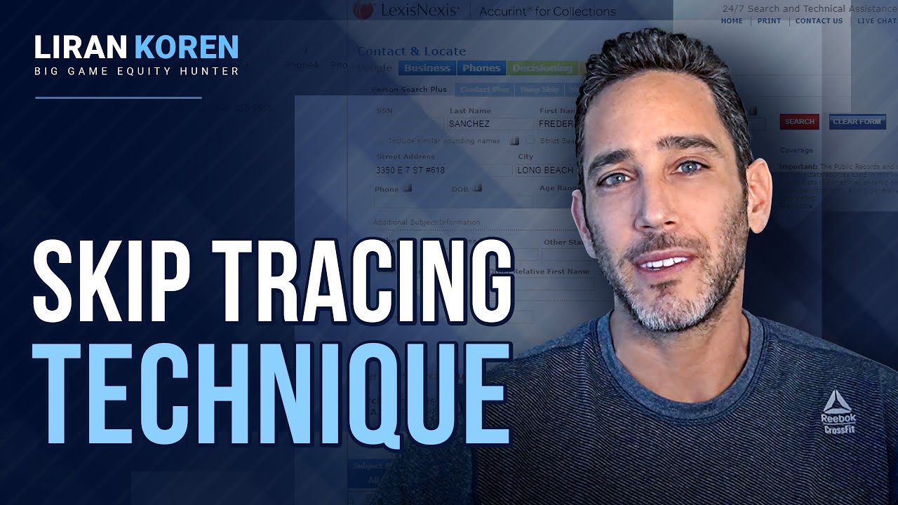 Skip Tracing Technique for Real Estate Investing Technique - YouTube