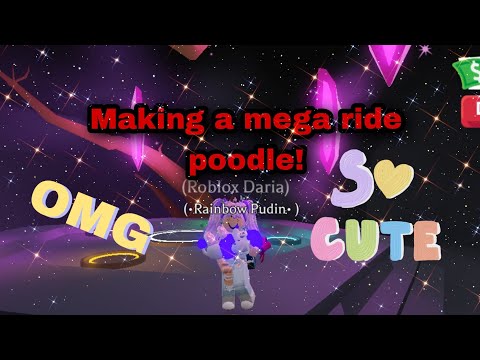 Making a mega ride poodle!(Roblox Adopt Me) - YouTube