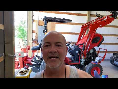 Kioti Tractor CK3510SE - How Quick is the Oil Change? - YouTube