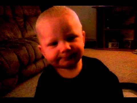 Seth lovin on his poppa, eatin m&ms - YouTube