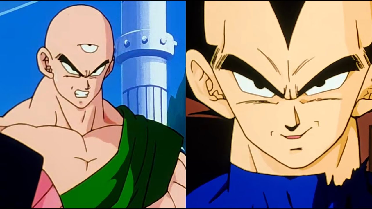 Tien does not trust Vegeta - Dragon Ball compilation [Eng Dub] - YouTube