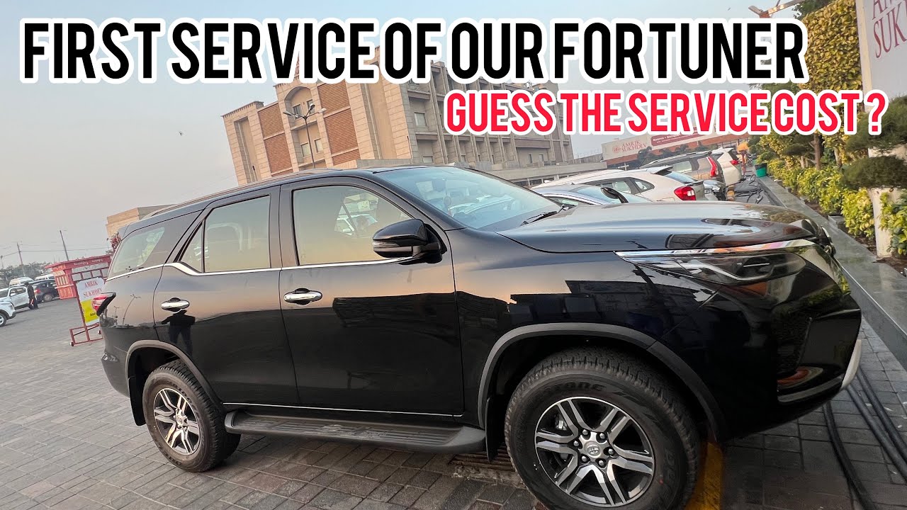 Fortuner First Service Experience With MGF Toyota - YouTube