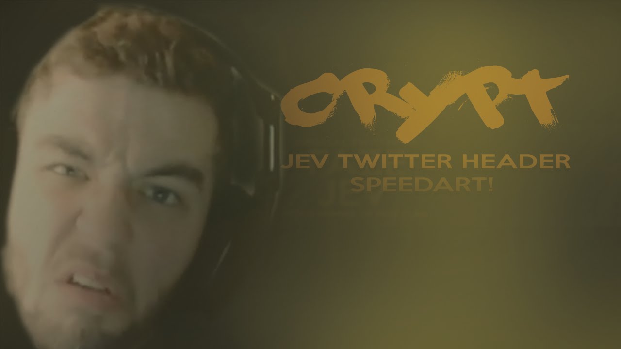 FaZe Jev Simple Twitter Header Speed Art! - YouTube