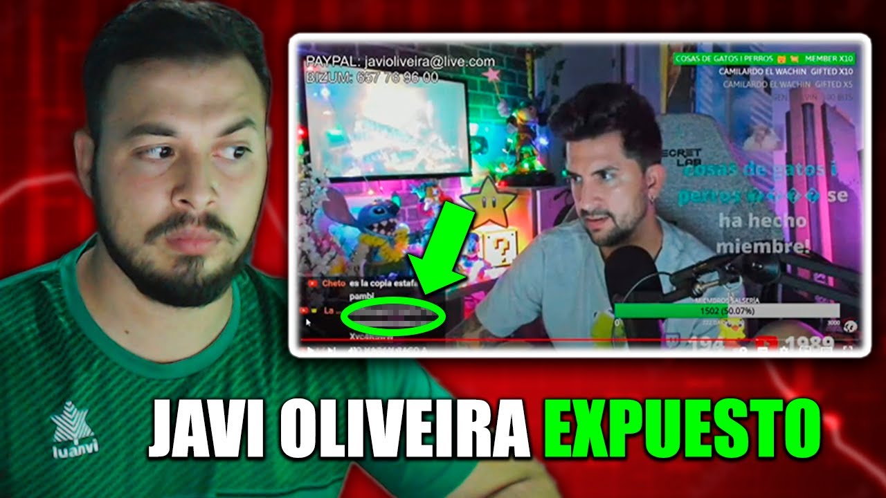 JAVI OLIVEIRA EXPUESTO por GANAR 10.000$ con PAMBICOIN a ESCONDIDAS ...