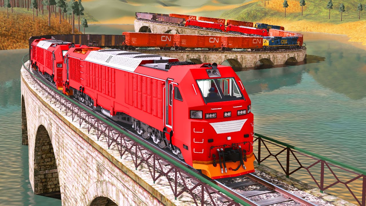 More Rain and Flooding This Train Even Roads On Zig Zag Rails - YouTube