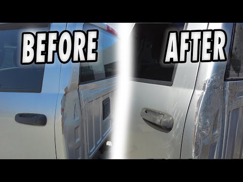 Repairing a Smashed Truck Cab is Easy with Vtuned Garage - YouTube