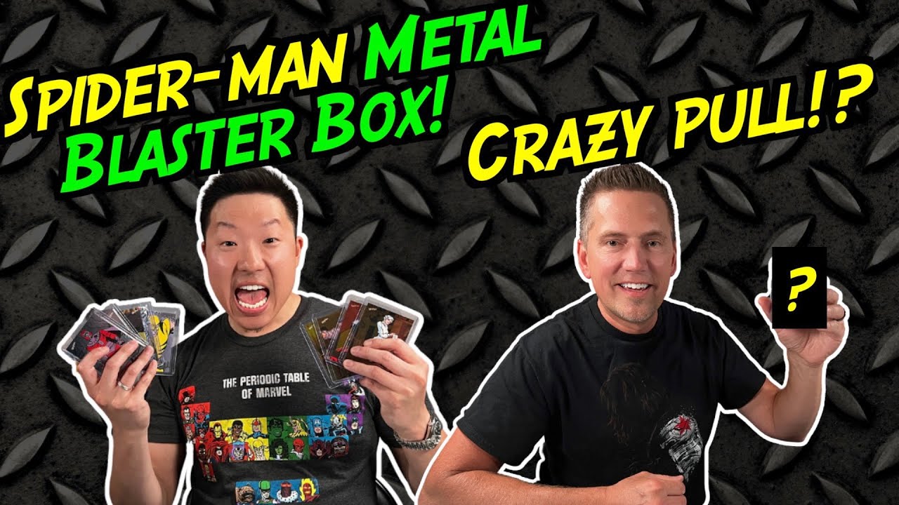 Marvel Metal Blaster Box Opening! | Spider-Man | Surprise Pull! - YouTube