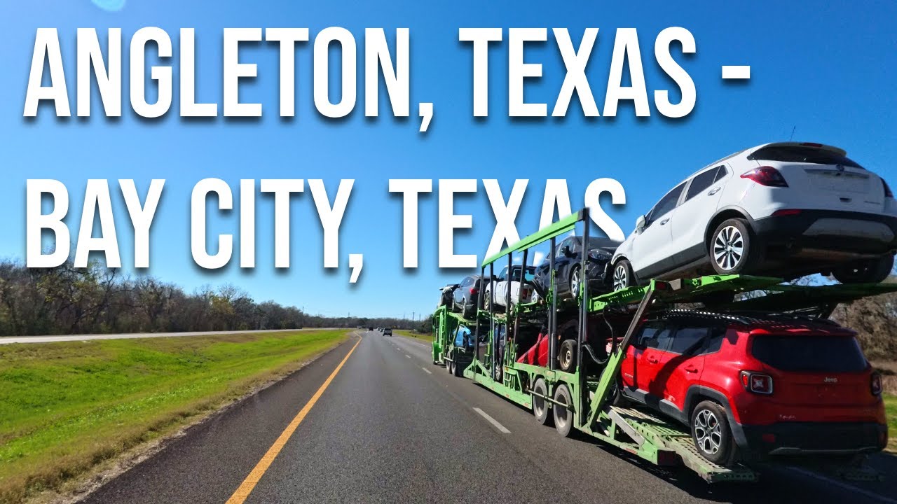 Angleton to Bay City! Drive with me on a Texas highway! - YouTube