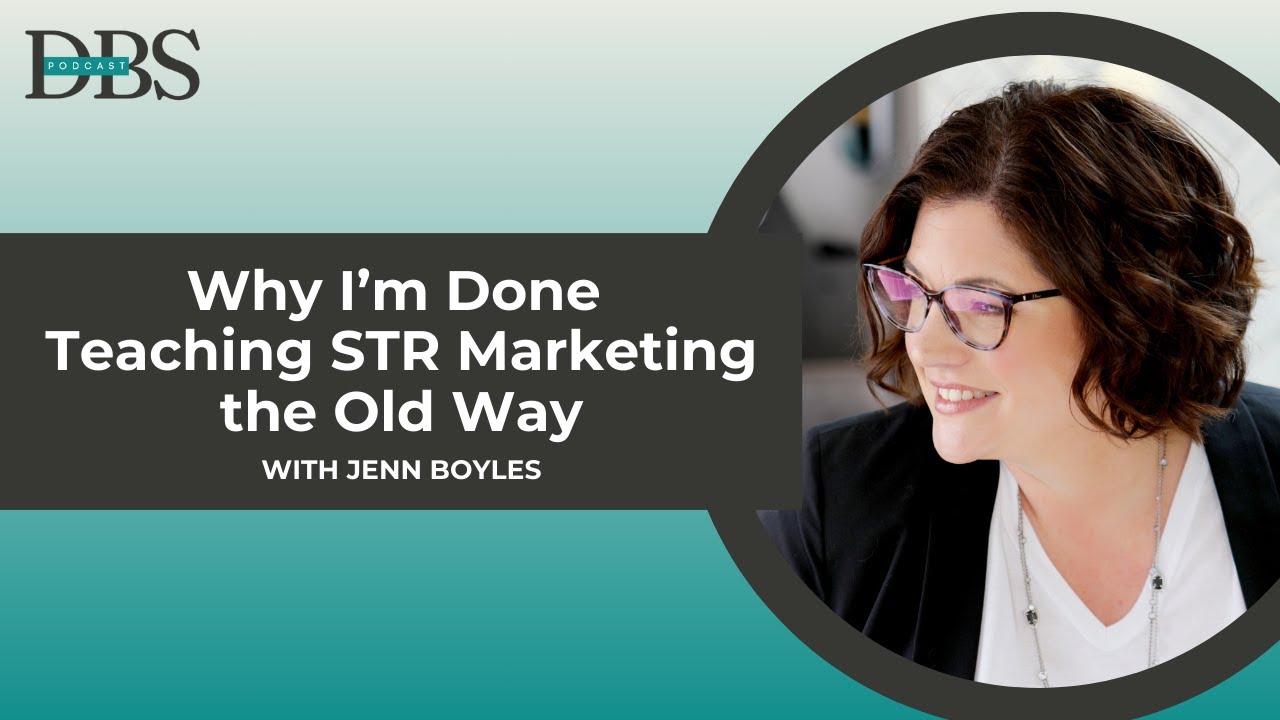 A New Way to Get Your STR Marketing Done with Jenn Boyles - YouTube