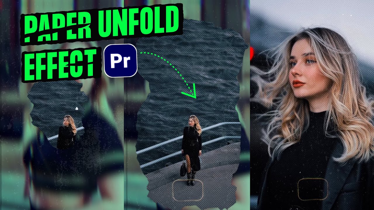 How to Create Paper Unfold Effect in Premiere Pro 2024 - YouTube