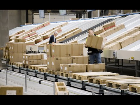 DKI Logistics sorteringsanlæg - YouTube