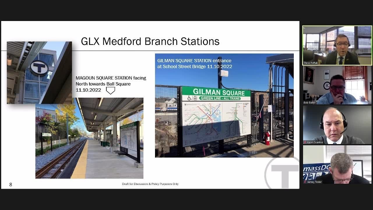 Opening date set for Green Line Medford Branch - YouTube