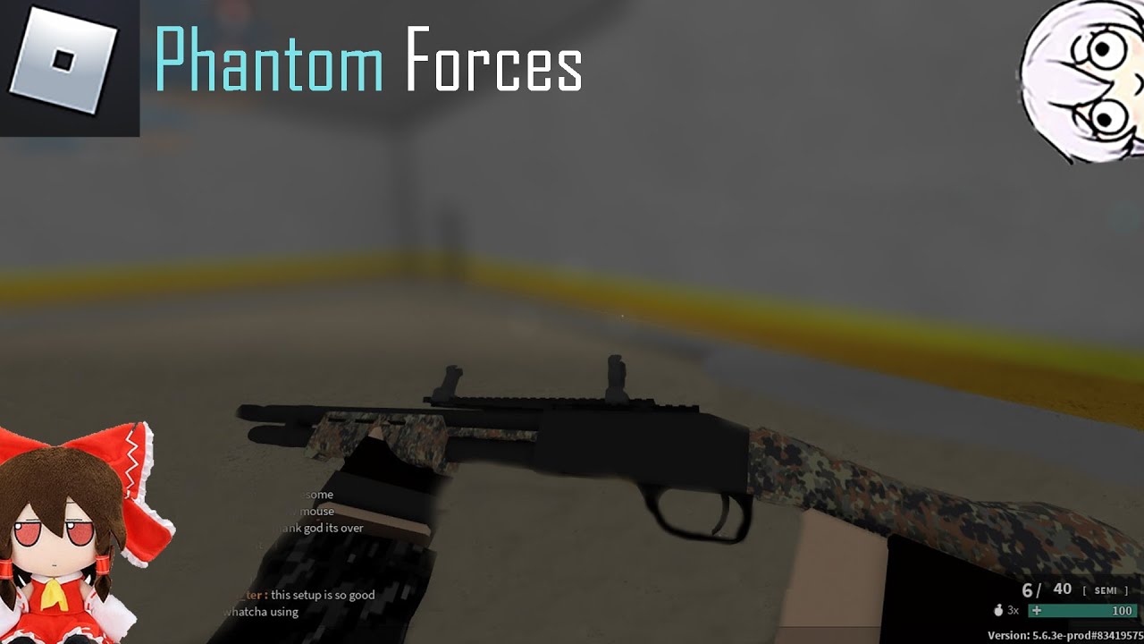 Roblox:Phantom Force// รู้จัก REIMUTON 870 ป่าวววว - YouTube