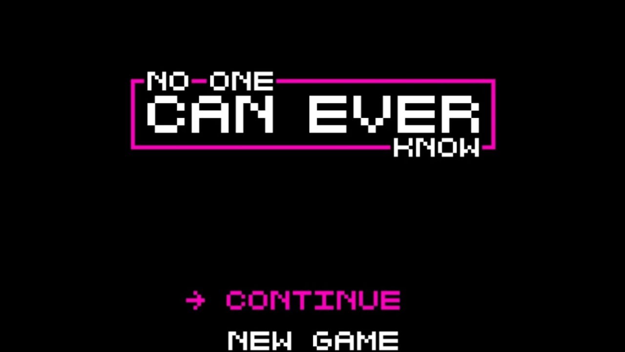No One Can Ever Know - YouTube