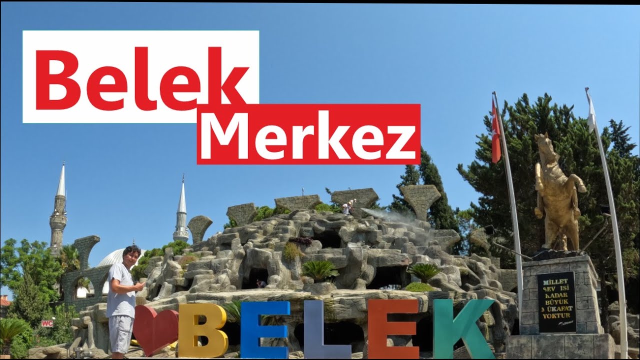 BELEK Centre Walking Vlog | Aquaworld BELEK to Belek Merkez Antalya ...