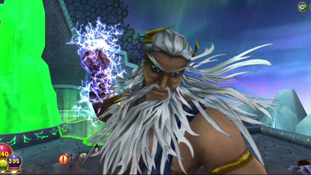 Wizard101 fighting the final boss - YouTube