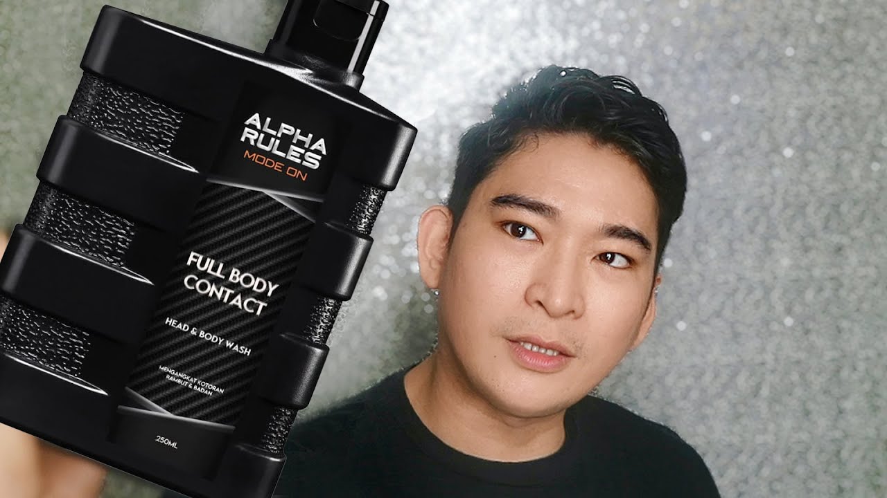 REVIEW ALPHA RULES FULL BODY CONTACT | HEAD AND BODY WASH BUAT PRIA ...