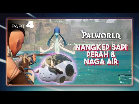 NANGKEP DAN TERNAK SAPI DAN BOSS NAGA AIR- PALWORLD - YouTube