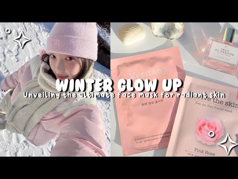 Winter glow up || unveiling the ultimate face mask for radiant skin ️ ...