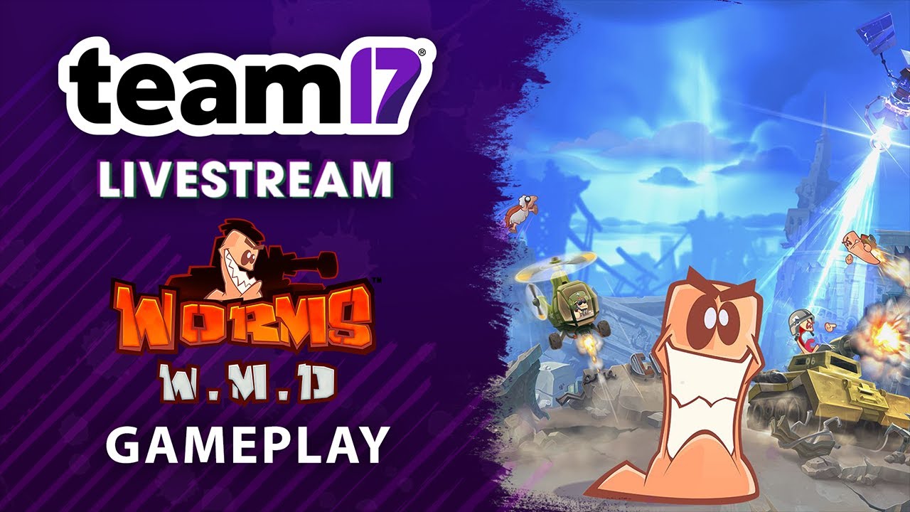 Team17 Worms W.M.D Gameplay Round 2! - YouTube