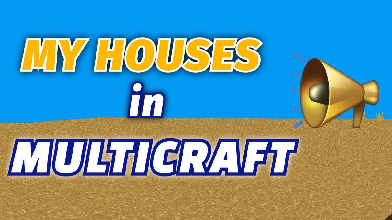 House tour in Multicraft | How to build houses in Multicraft - YouTube