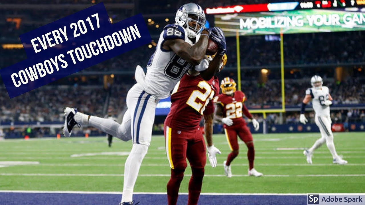 Every Touchdown of the 2017 Dallas Cowboys - YouTube