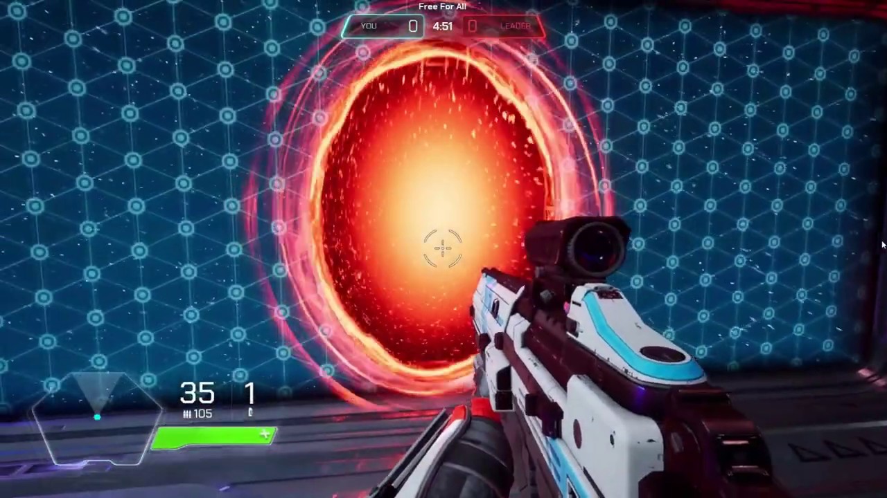 splitgate ep 1 gameplay - YouTube