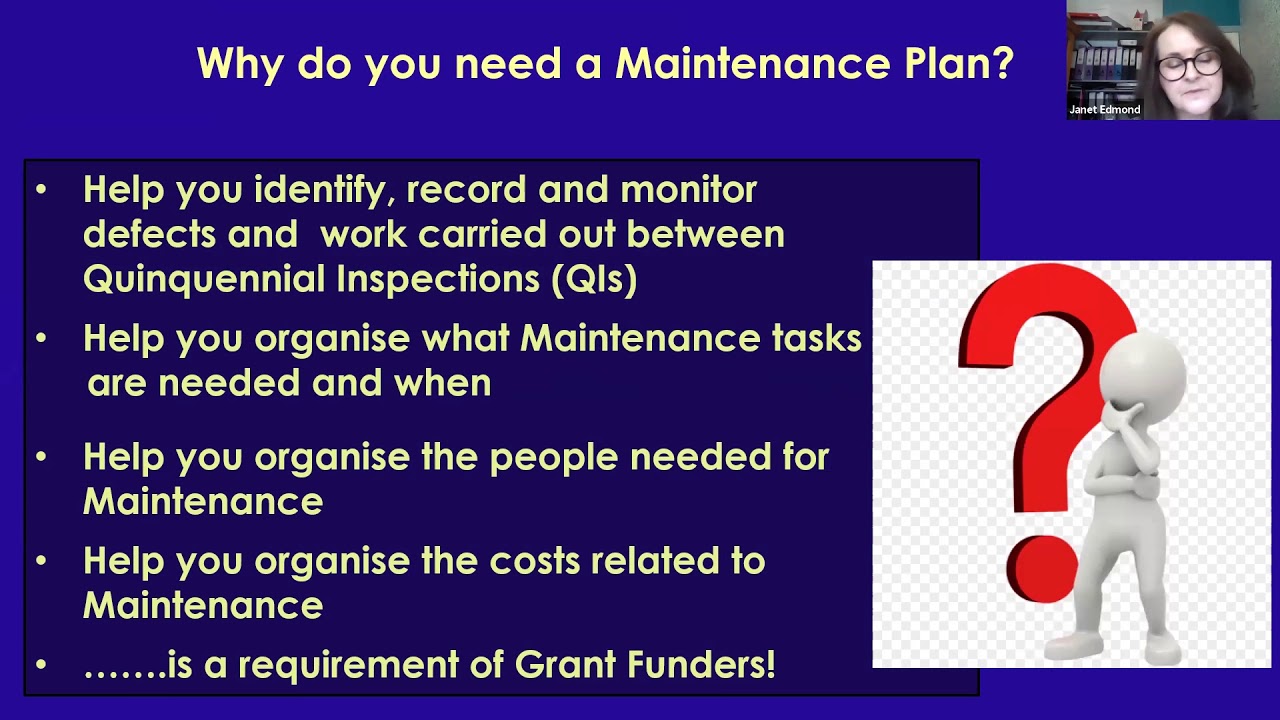 Developing a church maintenance plan - YouTube
