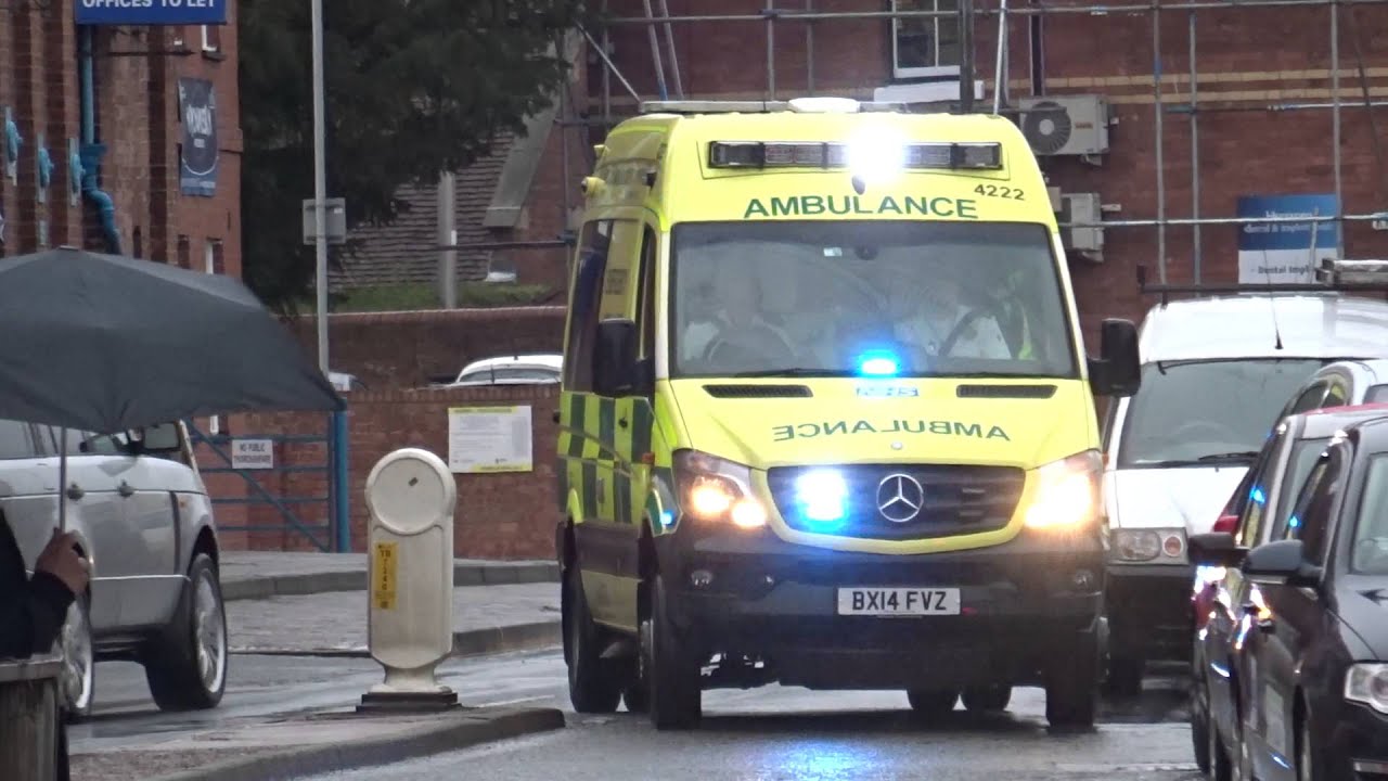 West Midlands Ambulance Service - Mercedes Sprinter 4x4 Responding ...