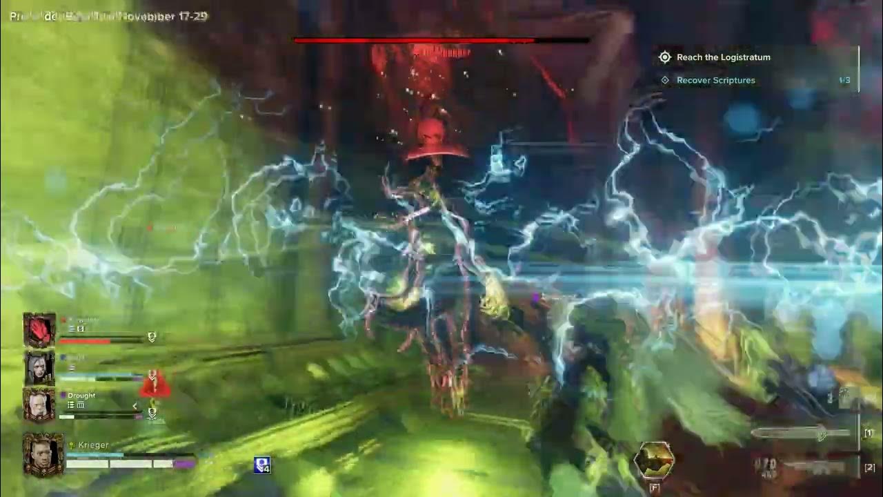 Daemonhost First Encounter in Darktide - YouTube